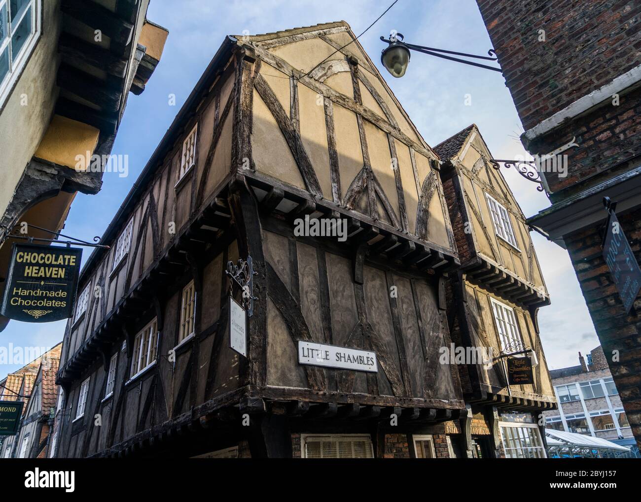 Facade of a house with the name of the medieval district of Little ...