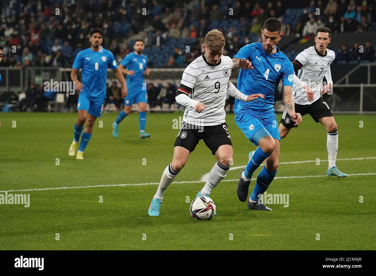 Sinsheim, Deutschland. 26th Mar, 2022. March 26, 2022, PreZero Arena ...