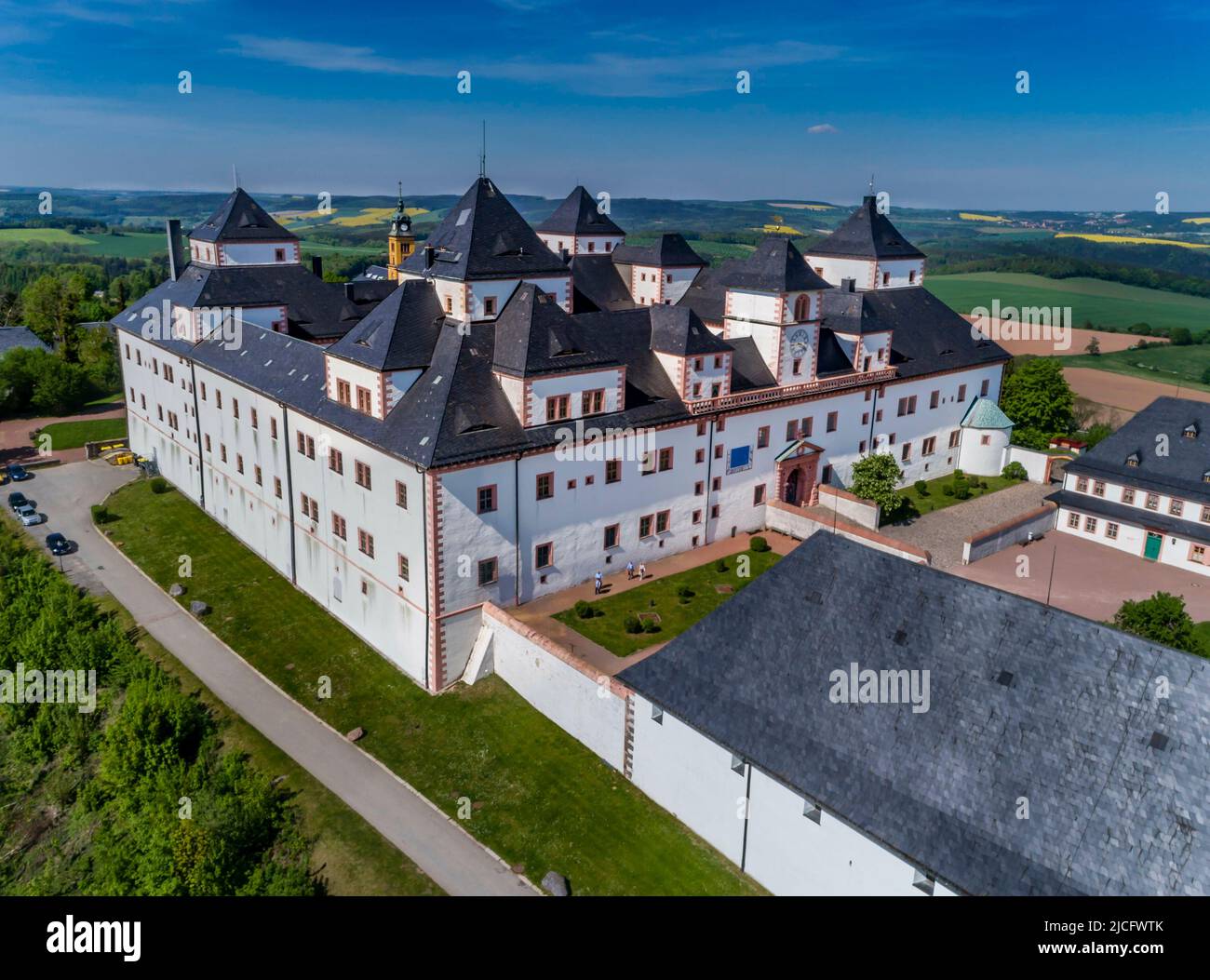 Augustusburg Castle: The Saxon Elector August had Augustusburg Castle ...