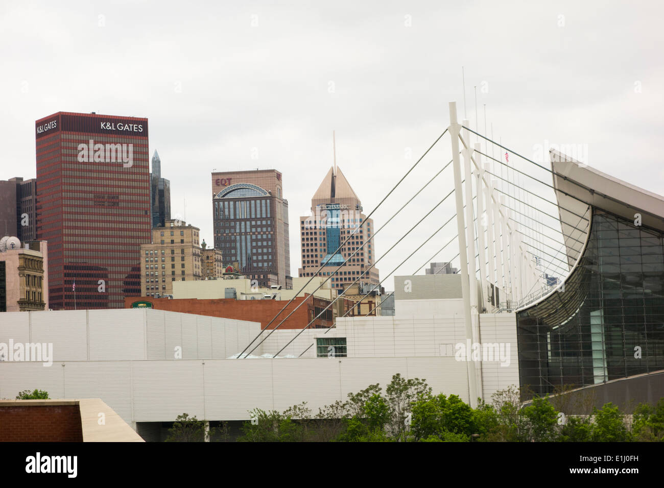 David Lawrence convention center in Pittsburgh PA Stock Photo - Alamy