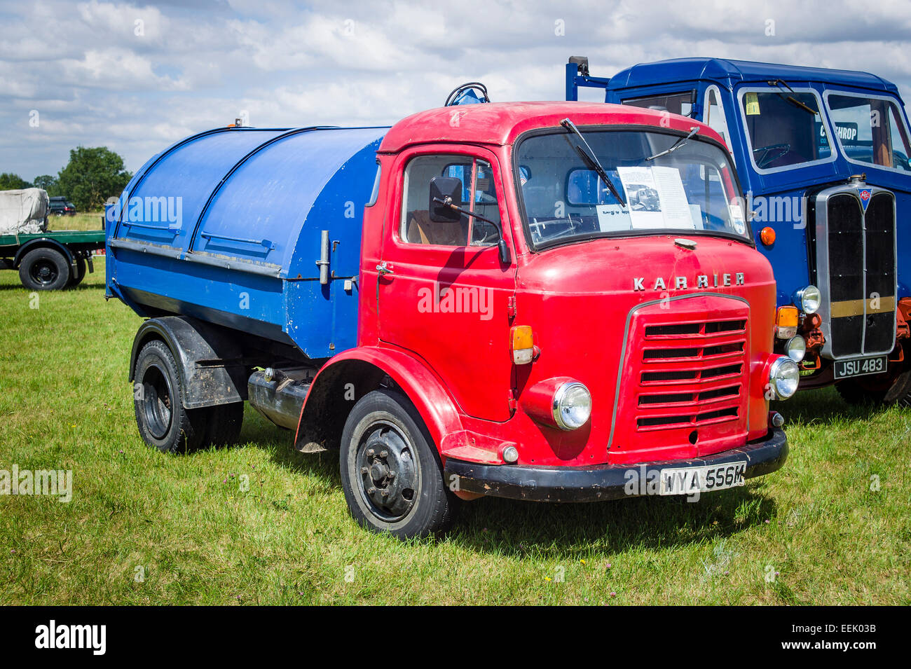 Karrier Bantam refuse truck from 1970s in UK Stock Photo - Alamy