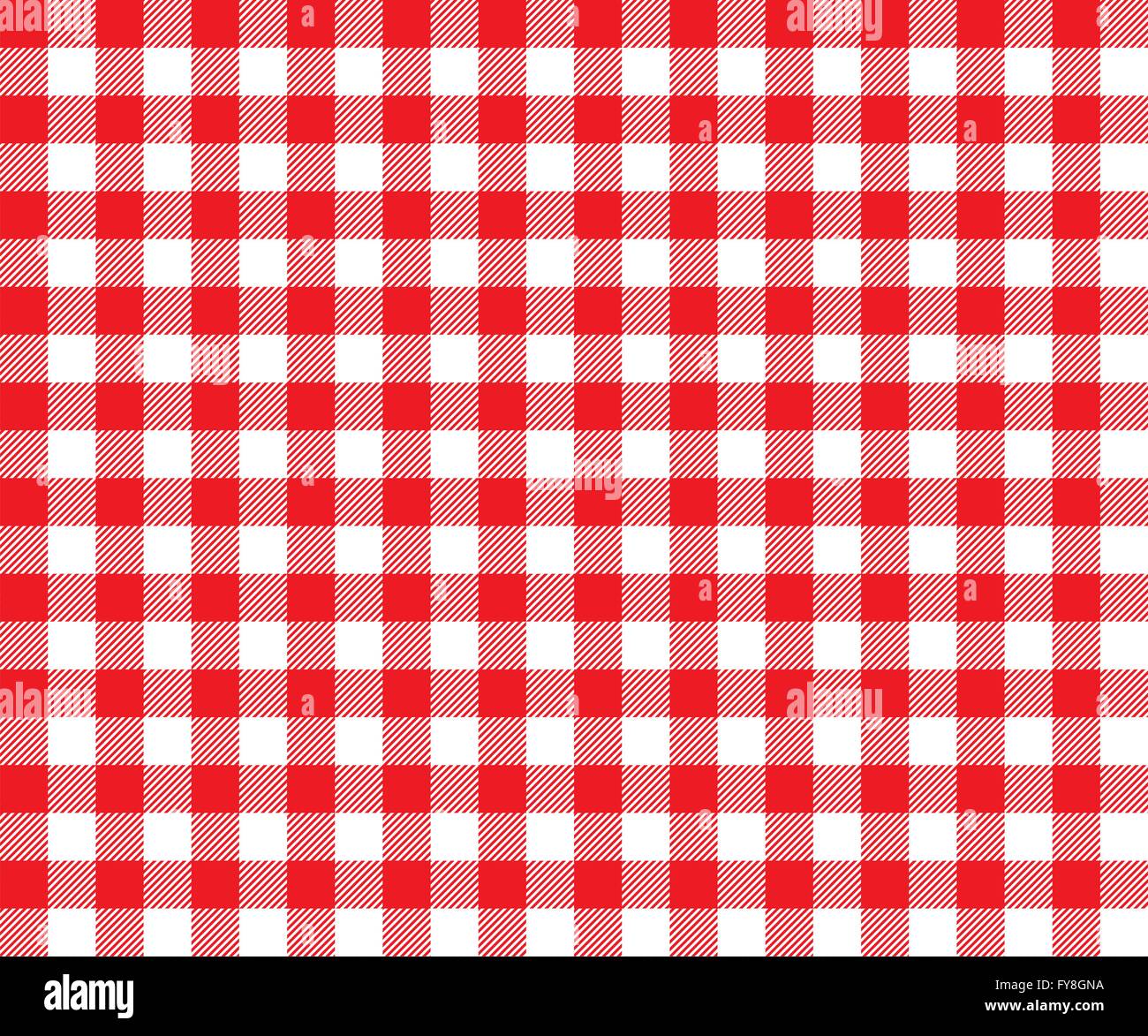Red table cloth background seamless pattern. Vector illustration of ...