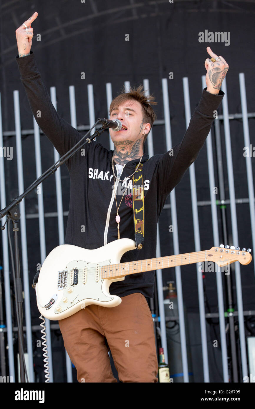 May 22, 2016 - Columbus, Ohio, U.S - Musician JOHNNY STEVENS of Stock ...