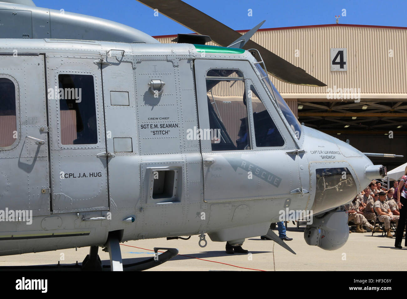 Marine Light Attack Helicopter Squadron (HMLA) 469 in dedication to ...