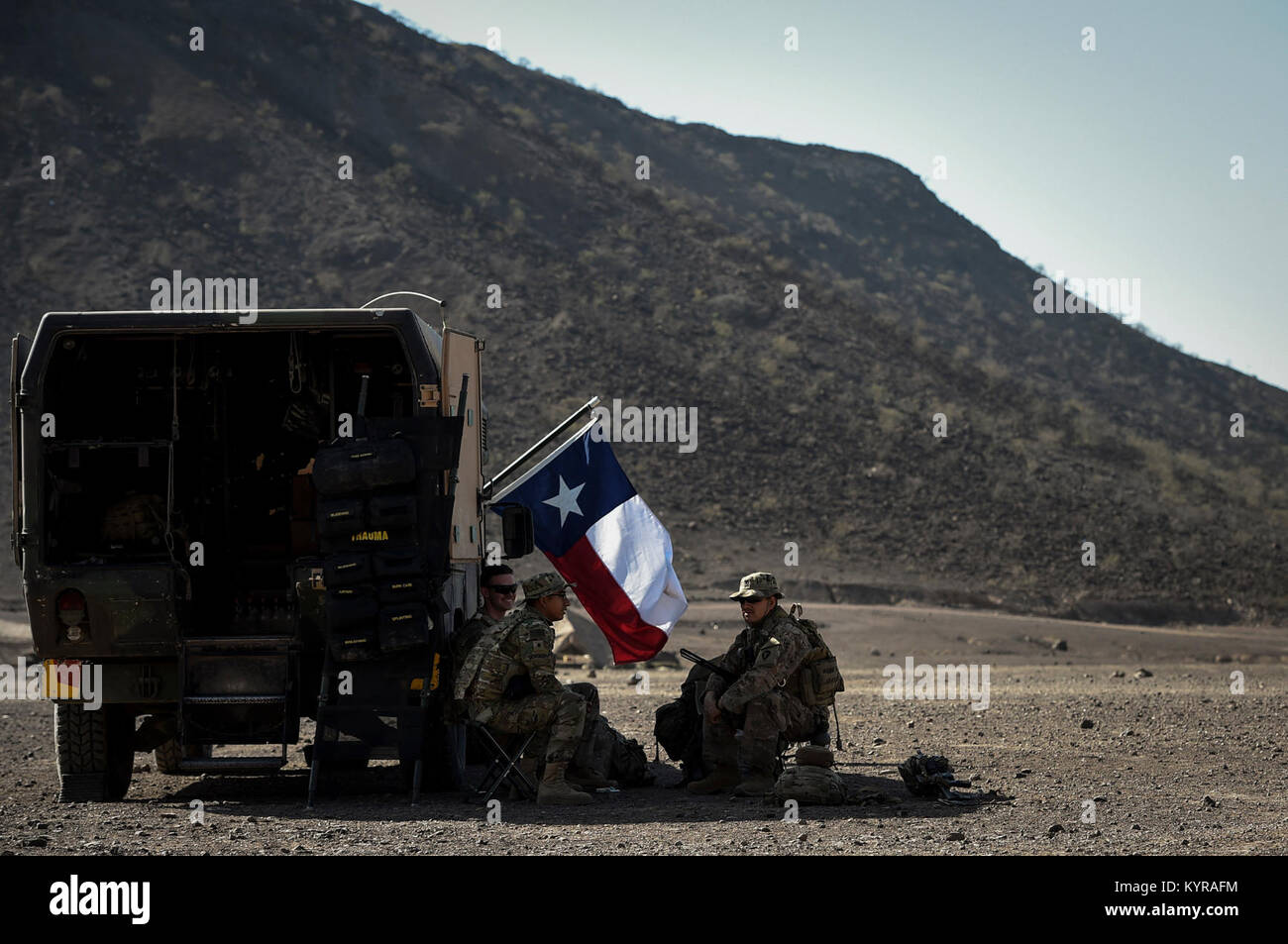 U.S. Army Spcs. Jacob Trejo, signal support systems specialist, Kevin ...