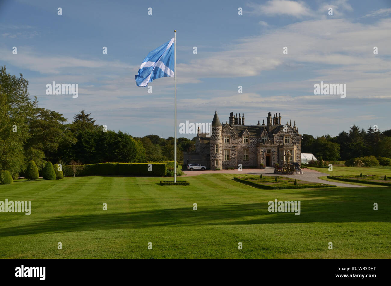 Macleod House, pictured, is an exclusive hotel at the Trump ...